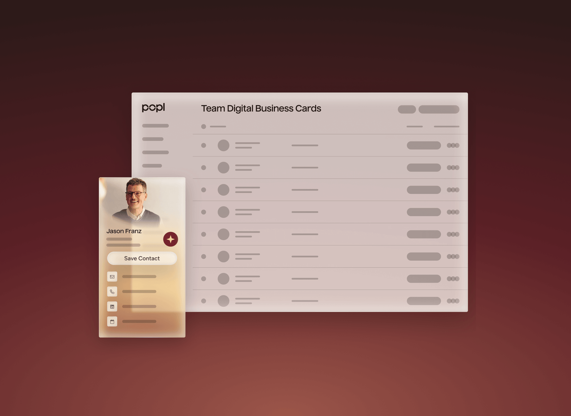 Digital Business Card for Teams and Professionals | Popl