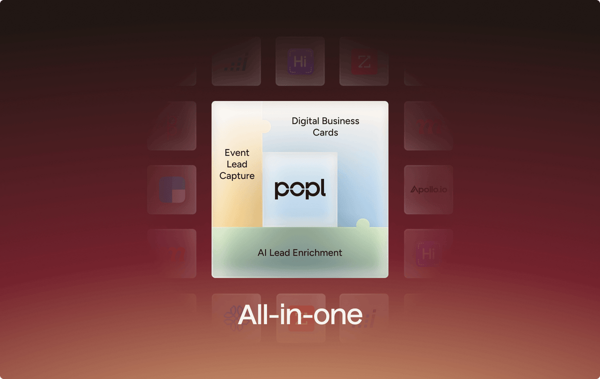 Event Lead Capture & Digital Business Card Platform | Popl