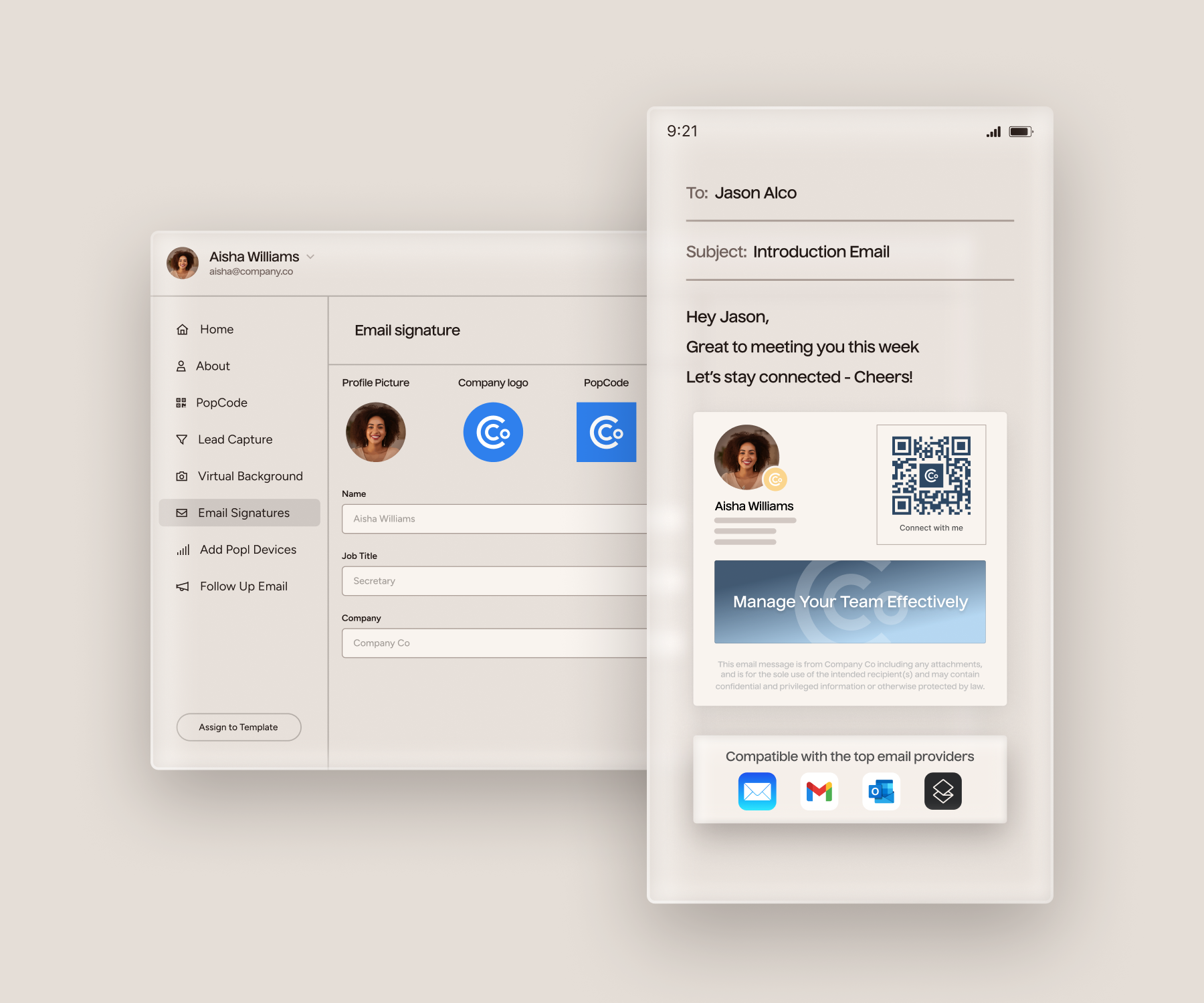 Popl | Free Email Signature Generator