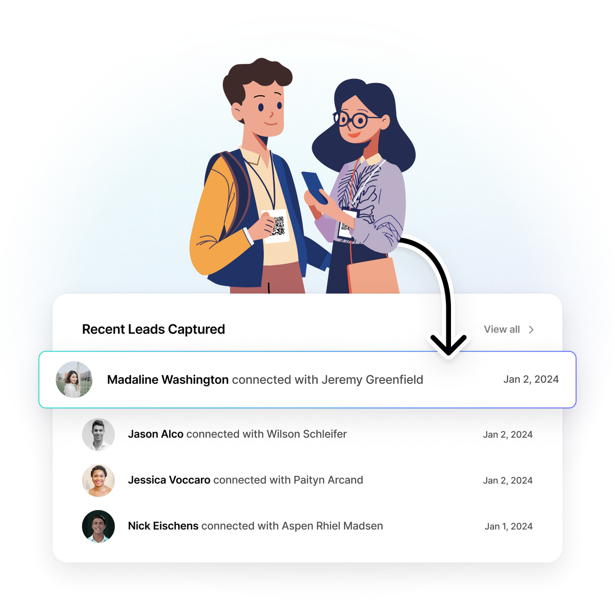 Badge Scanner for Events & Conferences