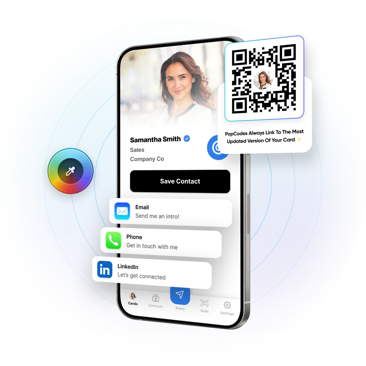 Digital Business Cards for Individuals