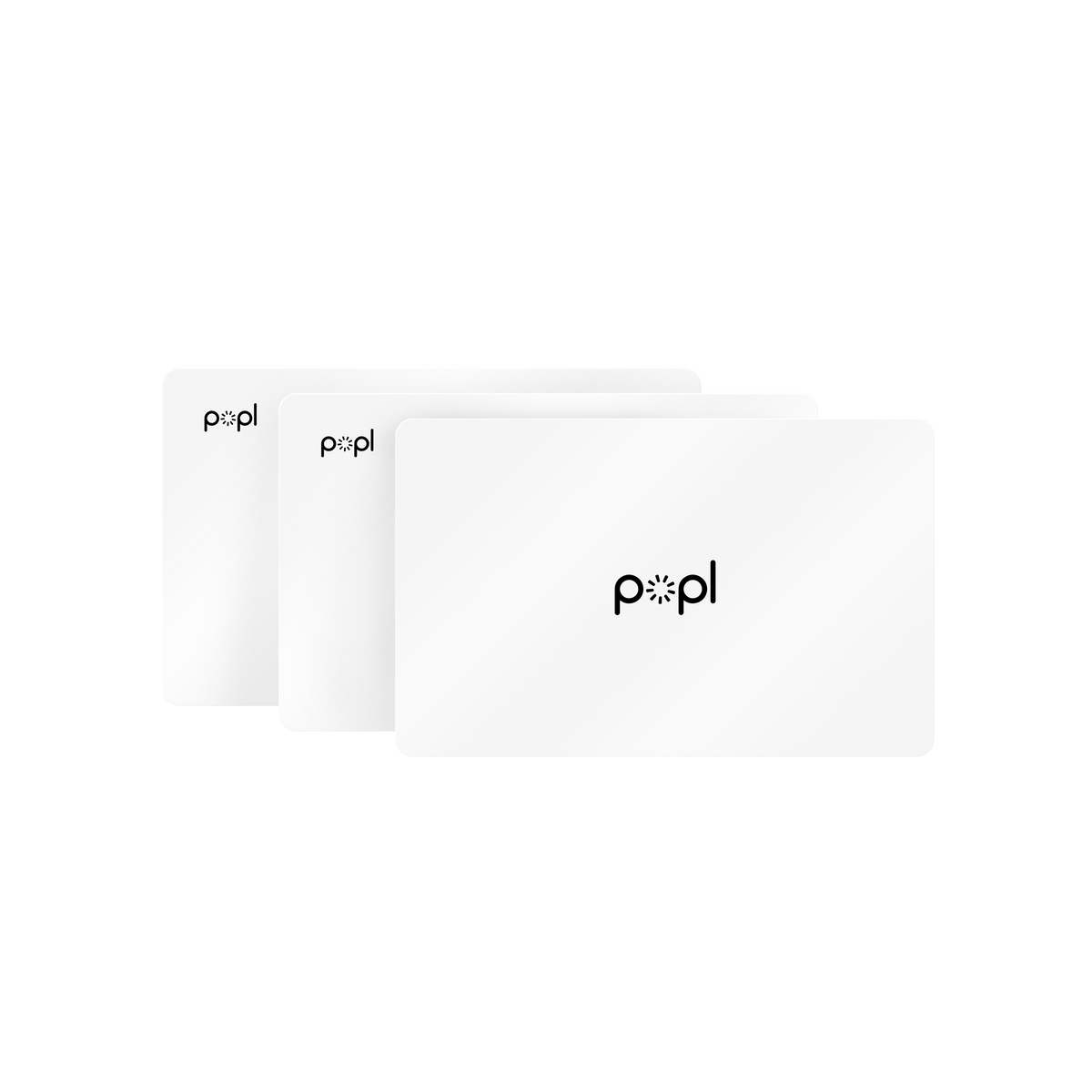 Popl Card 3-Pack | Digital Business Cards